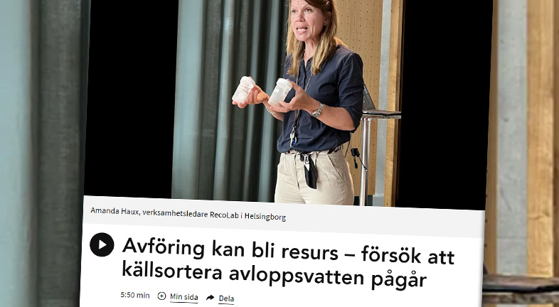 Avföring kan bli resurs - försök att källsortera avloppsvatten pågår ...